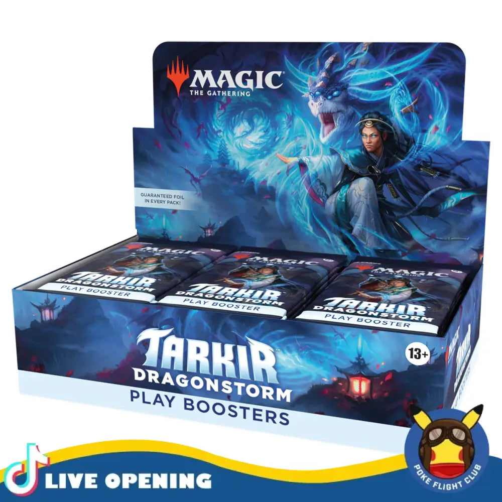 Magic The Gathering Tarkir Dragonstorm CARDS LIVE OPENING – PokeFlightClub