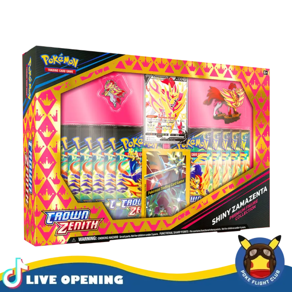 Pokemon EN Crown Zenith Premium Figure Collection Box CARDS LIVE OPENI ...