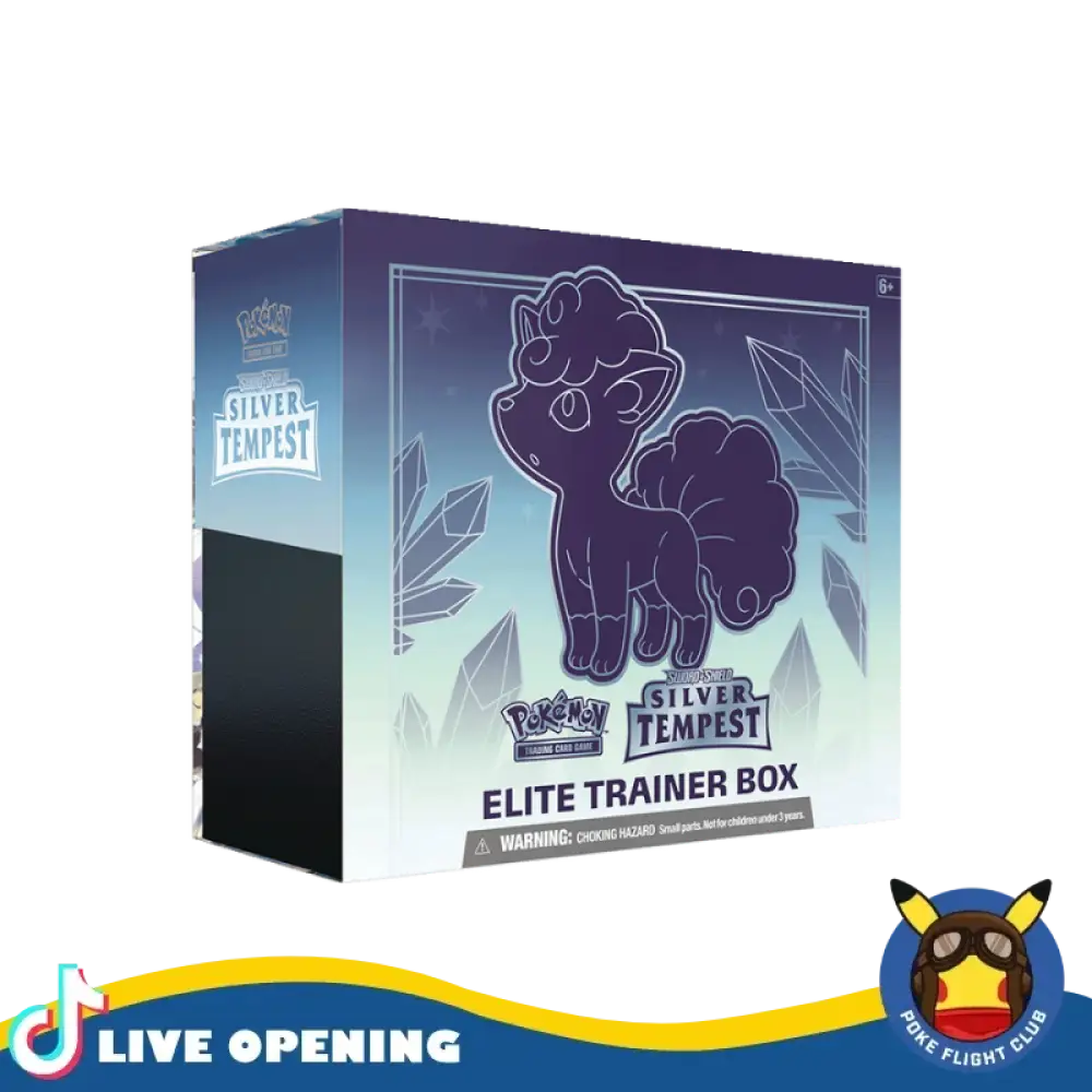 Pokemon English Silver Tempest CARDS LIVE OPENING @PokeFlightClub