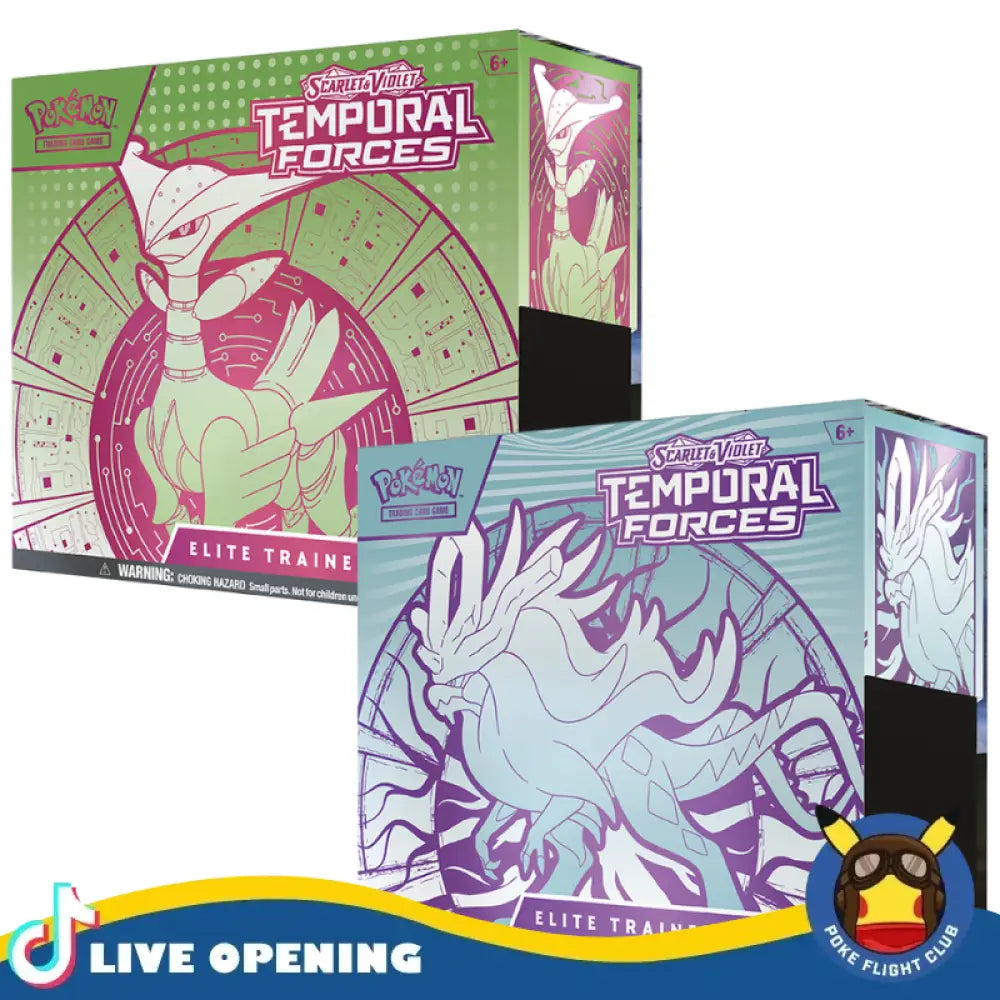 Pokemon English SV05 Temporal Forces CARDS LIVE OPENING @PokeFlightClu – PokeFlightClub