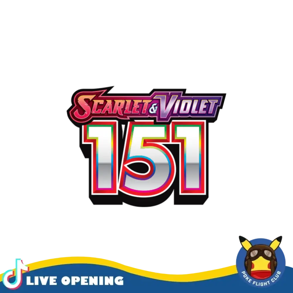 Pokemon Scarlet and Violet 3.5 151 English CARDS LIVE OPENING @PokeFli ...