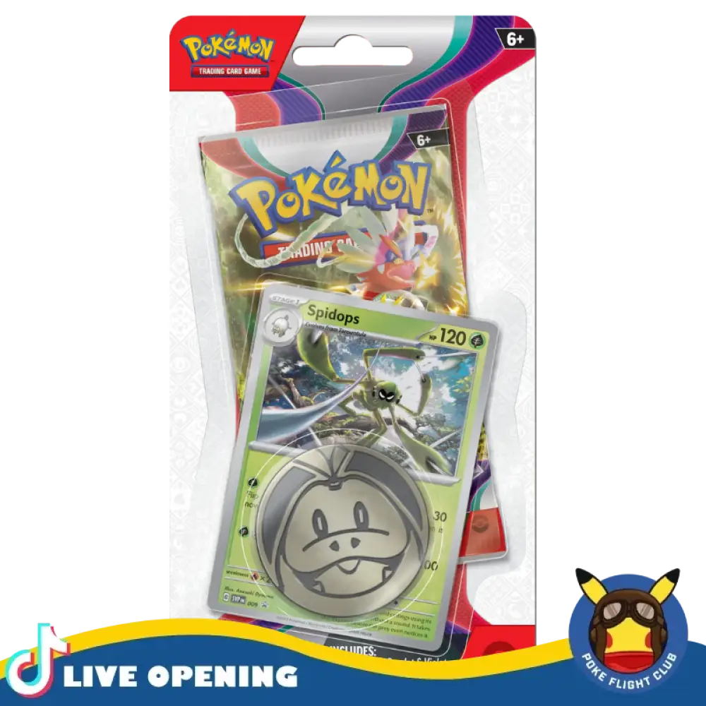 Pokemon EN Scarlet and Violet One-Pack Blister CARDS LIVE OPENING @Pok ...